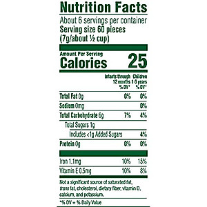 Gerber Organic Puffs, Cranberry Orange, 1.48 oz