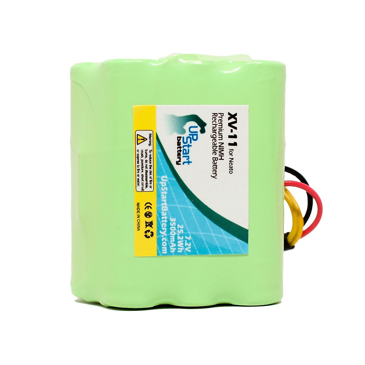 Replacement for Neato XV-21 Battery and Filter - Kit Includes Battery and 1 Filter (3500mAh 7.2V NI-MH)