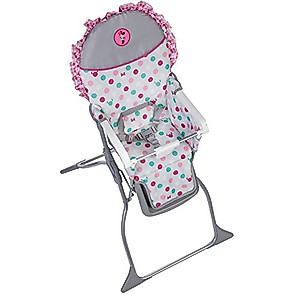 Disney Baby Simple Fold Plus High Chair, Minnie Dot Fun