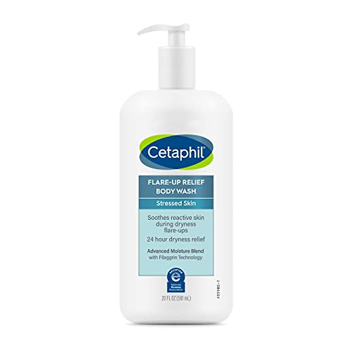 Cetaphil Body Wash, NEW Flare-Up Relief Body Wash with Colloidal Oatmeal to Help Soothe and Condition Ultra-Dry, Stressed, Sensitive Skin, 20 oz