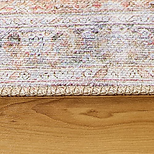 Superior Indoor Large Area Rug, Geometric Home Floor Decor, Farmhouse Aesthetic Rugs for Living Room/Dining, Kitchen, Entryway, Office, Bedroom Accent, Lottie Collection, Butterscotch, 10' x 14'