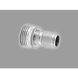 Stainless Steel QC Quick Connect Coupler, 3/4 Garden Hose X 1/2" Socket HQ