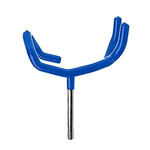 mic Stand Metal Microphone Support Holder Audio Easy Hood Stand Fixer for Rode Sure Mic, Microphone Stand (Color : Blue)