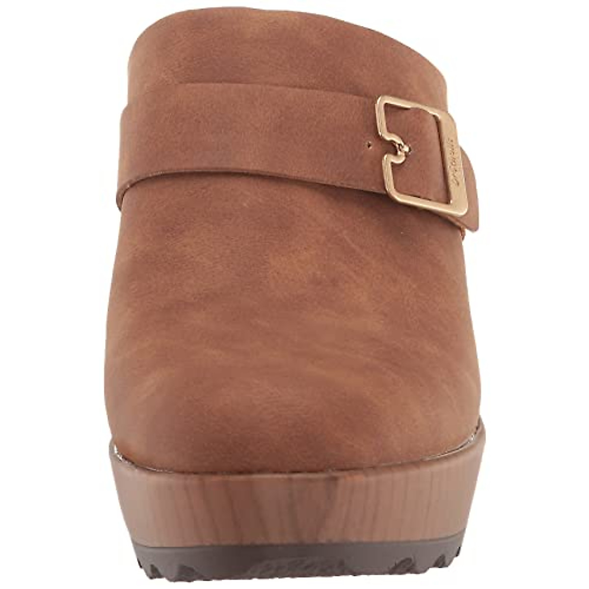 Dr. Scholl's Shoes Women's Wake Up Clog Mules, Honey Synthetic, 8.5