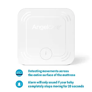 Angelcare 3-in-1 AC327 Baby Monitor, with Movements Tracking, 4.3’’ Video & Sound