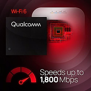 EnGenius EWS357AP WiFi 6 AX1800 2x2 Gigabit Wireless Access Point with 1Gbps Port, OFDMA, MU-MIMO, PoE+, WPA3, 1GB RAM, License-Free Management Tools (Power Adapter Not Included)