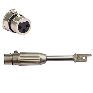 1x 3 XLR Connector Saw Adapter Attachments Reciprocating Saws Machines Accessories Three Plugs Interface Stainless Steel