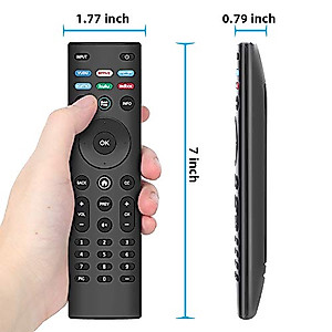 UNOCAR Remote for Vizio Smart TV Remote XRT-140 and Vizio Smart TV Quantum 4K UHD HDR OLED HDTV SmartCast, Vizio D M P V Series LED LCD 24 32 40 43 50 55 58 60 65 70 75 85 inch TV Watchfree