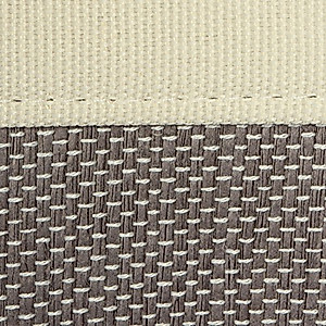 DII Canvas Laundry Basket, Grey Colorblock, Bag Large