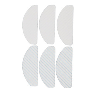 Pssopp 6PCS Floor Mop Refill Vacuum Cleaner Mop Replacement Pads Professional Cloth Replacement Microfiber Mop Refill for Yeedi Vac 2pro Vacuum Cleaner