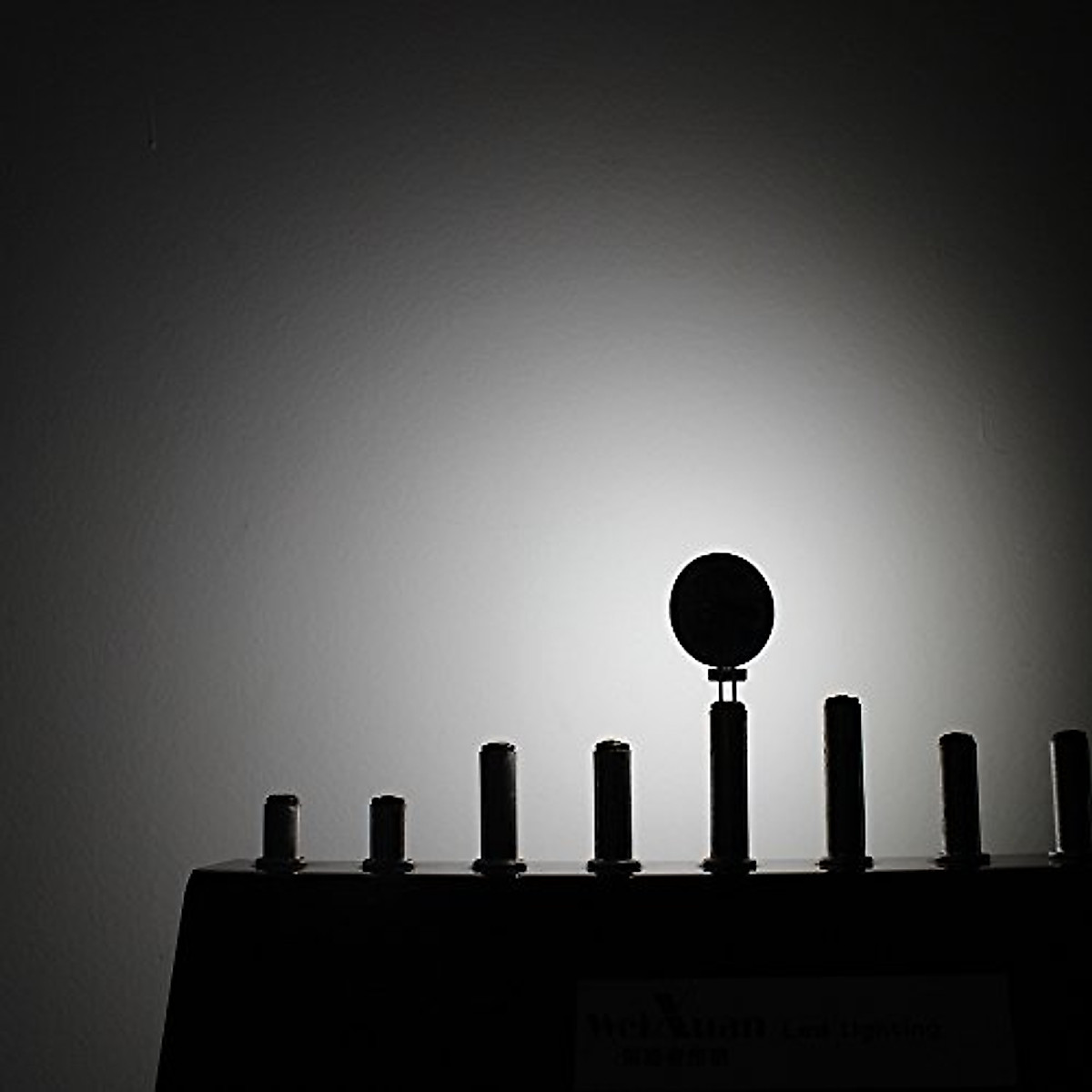 WeiXuan G4 LED Bulb, 35 Watt Equivalent, Bi-Pin LED Disc, JC Side Pin, 12V-24V AC/DC Low Volt, CRI>85, 350 Lumens, Pack 5 (White)