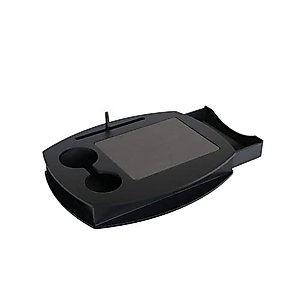 Couch Tray Table and Bed Tray Table for Breakfast in Bed and Food Tray. Coffee Table Tray and Cellphone Holder. Drawer Organizer. Portable Serving Tray. (Black)