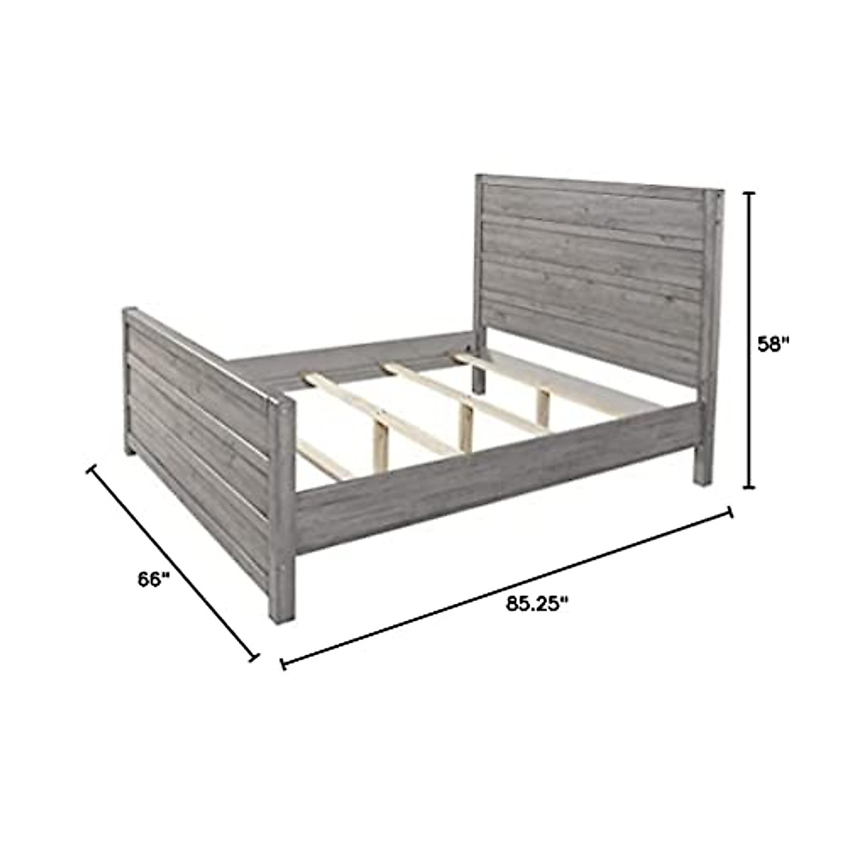 Camaflexi CM30 Platform, Queen, Antique Grey