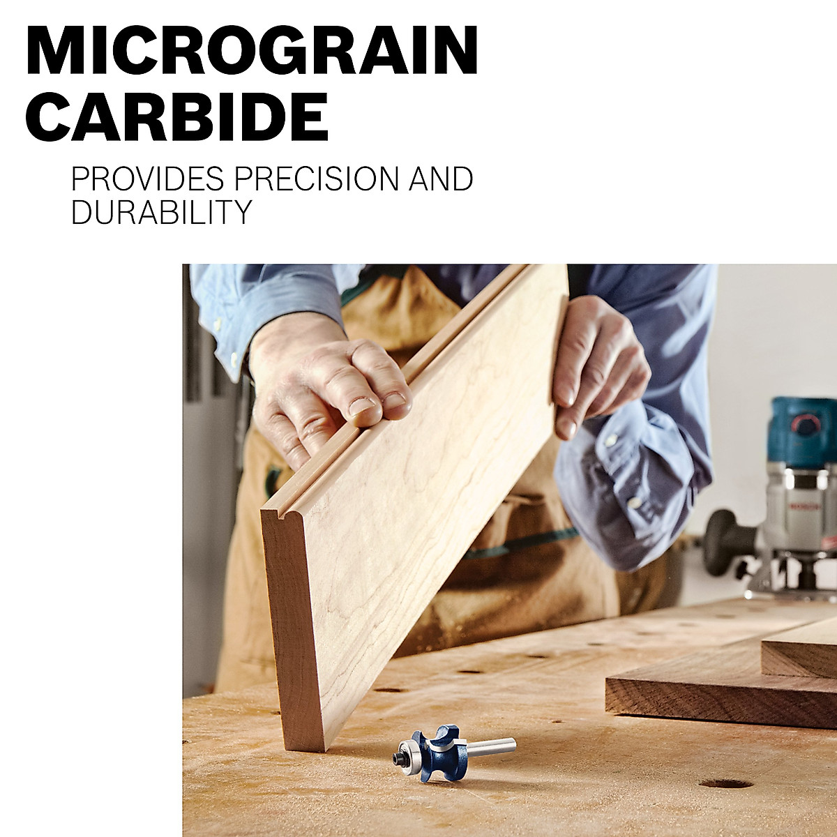 BOSCH 85456M 5/16 In. x 5/8 In. Carbide Tipped Extended Round Nose Bit