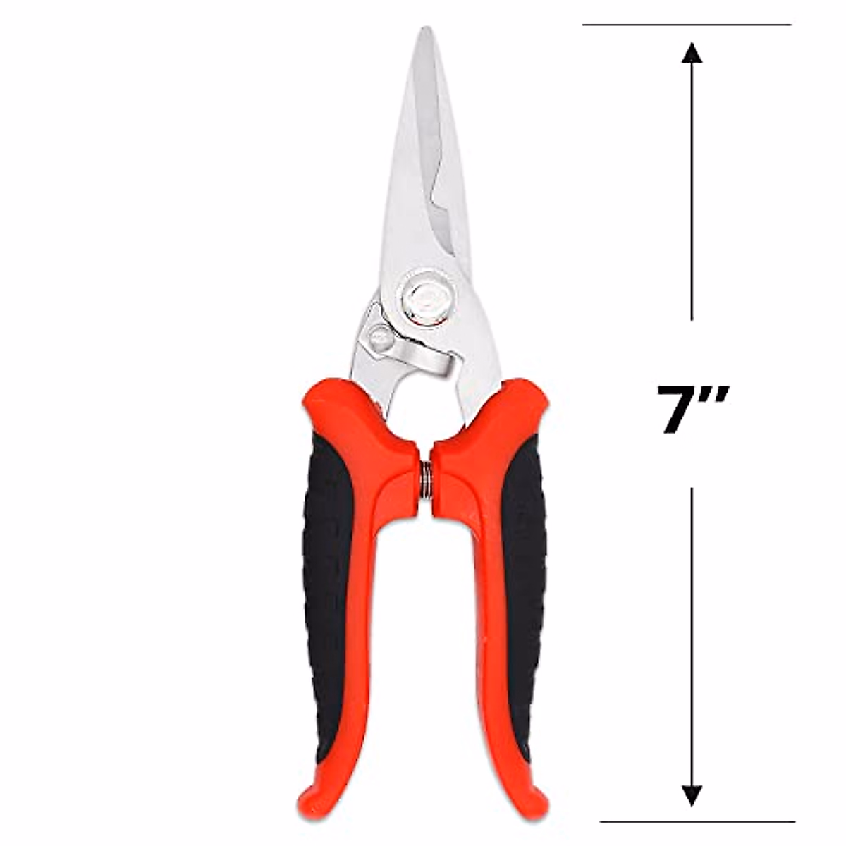 Premium Garden Pruning Bypass Shears for Cutting Flowers, Trimming Plants, Bonsai, Fruit Picking by 1-pack, EJ-2023