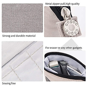 EASTHILL Big Capacity Pencil Pen Case Pouch Box Organizer Large Storage for Bullet Journal (Gray)