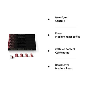 Nespresso Capsules OriginalLine, Colombia Master Origin, Medium Roast Coffee, 50 Count Coffee Pods, Brews 1.35 Ounce (ORIGINAL LINE ONLY)