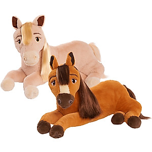 DreamWorks Spirit Riding Free 10-inch Chica Linda Large Plush Stuffed Animal, Horse, Kids Toys for Ages 3 Up by Just Play