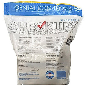 Checkups- Dental Dog Treats, 24ct 48 oz. for dogs 20+ pounds (2 Bags, 48 Count Total)