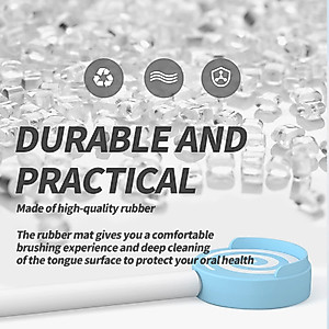 UAIAGM 5 pack Toddler Tongue Cleaner Kids Tongue Scraper or Cleaner Set Dental Scrapers for Kids Helps Freshen Breath Remove Gunk Multicolored with Easy-to-Grasp Handles and Brush Covers