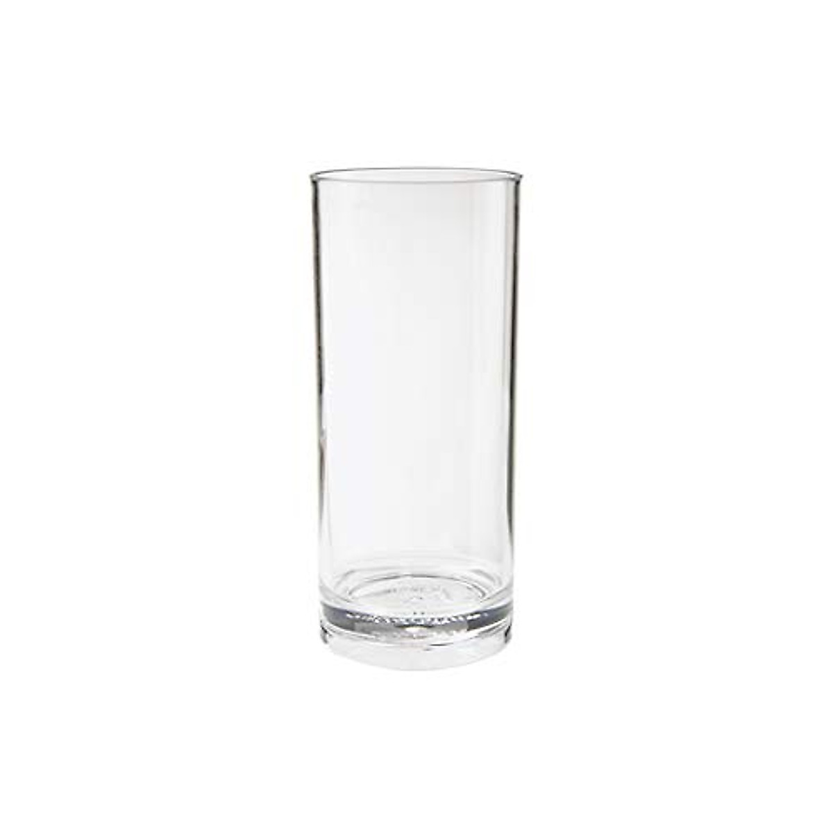 G.E.T. H-14-1-SAN-CL-EC Clear 14 oz. Tom Collins, Break Resistant Dishwasher Safe San Specialty Drinkware Collection (Pack of 4)