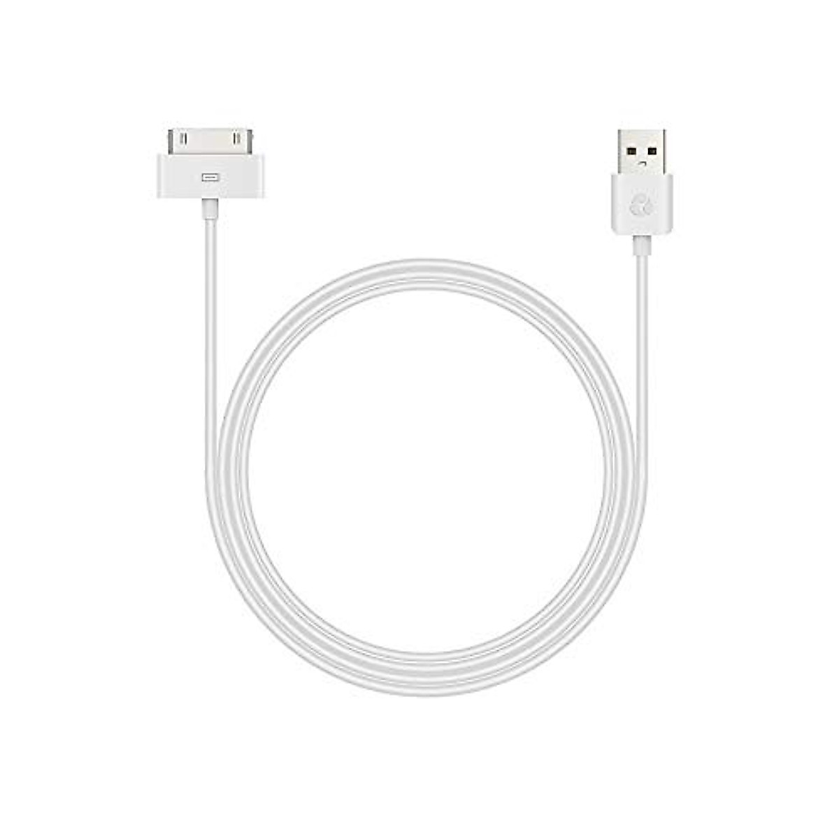ESK (TM) Certified 6 Feet 30 Pin USB Charging Cable with 5W USB Power Adapter for for iPhone 4/4s, iPhone 3G/3GS, iPad 1/2/3, iPod touch 1/2/3/4 (2 Pack)