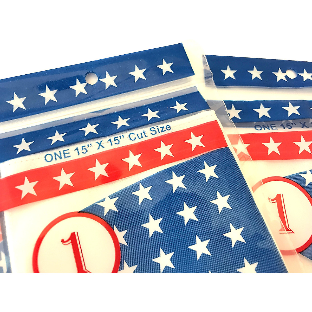 HAV-A-HANK Genuine MADE IN USA Handkerchief 15 inch [5 Pack]