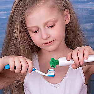 2023 New Y-oda Toothpaste Topper, Toothpaste Topper Child Toothpaste Cap Toothpaste Dispenser for Kids and Fans Gift Box