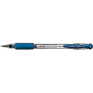 Uni-ball Signo DX UM-151 Gel Ink Pen - 0.38 mm - Black (Set of 2)