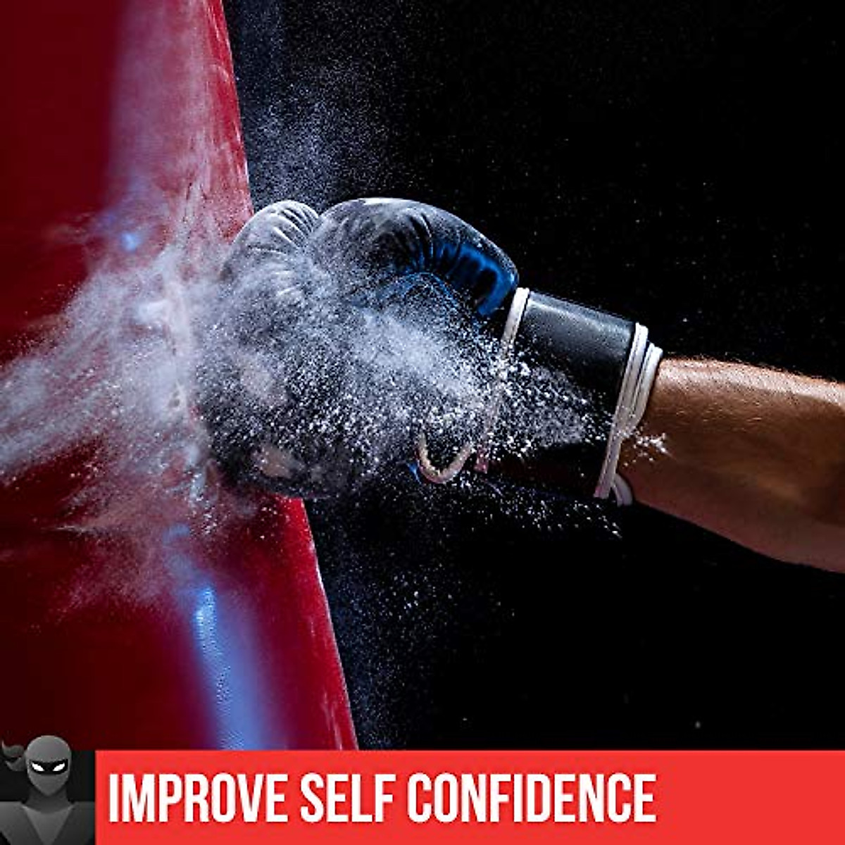 Punching Bag for Kids 8-12, Inflatable Kids Punching Bag for 3-8 Years, Karate Gifts for Boys, Kids Boxing Bag, Kid Punching Bag, Kickboxing, Taekwondo Ninja Toys