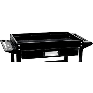 Performance Tool W54006 23-Inch x 16-Inch 3 Shelf Utility Cart with Drawer