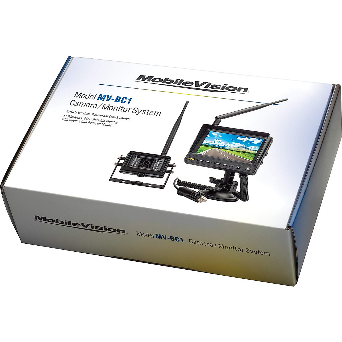 MAGNADYNE MV-BC1 | 2.4G Wireless Water-Resistant Camera and 5" Portable Monitor for RVs