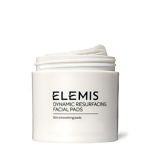 ELEMIS Dynamic Resurfacing Facial Pads, 60 Count – Gentle Skin Smoothing Pads with Tri-Enzyme Technology, Probiotic Ferment & Lactic Acid, Exfoliating Pads for Dull, Dry, Flaky Skin & Uneven Texture