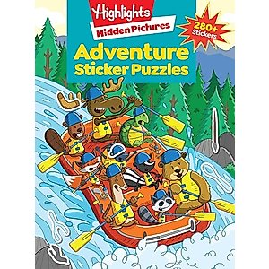Adventure Sticker Puzzles (Highlights™ Sticker Hidden Pictures®)