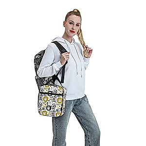 Juoritu Wild King Lion Insulated Lunch Bag, Lunch Box for Women and Men, Meal Tote Bag for Office Travel