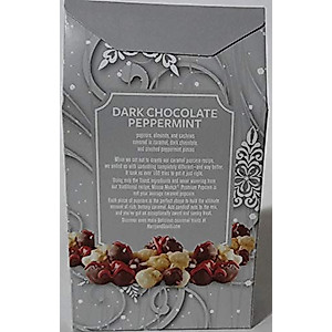 HARRY & DAVID MOOSE MUNCH PREMIUM POPCORN DARK CHOCOLATE PEPPERMINT - 10 OZ BOX