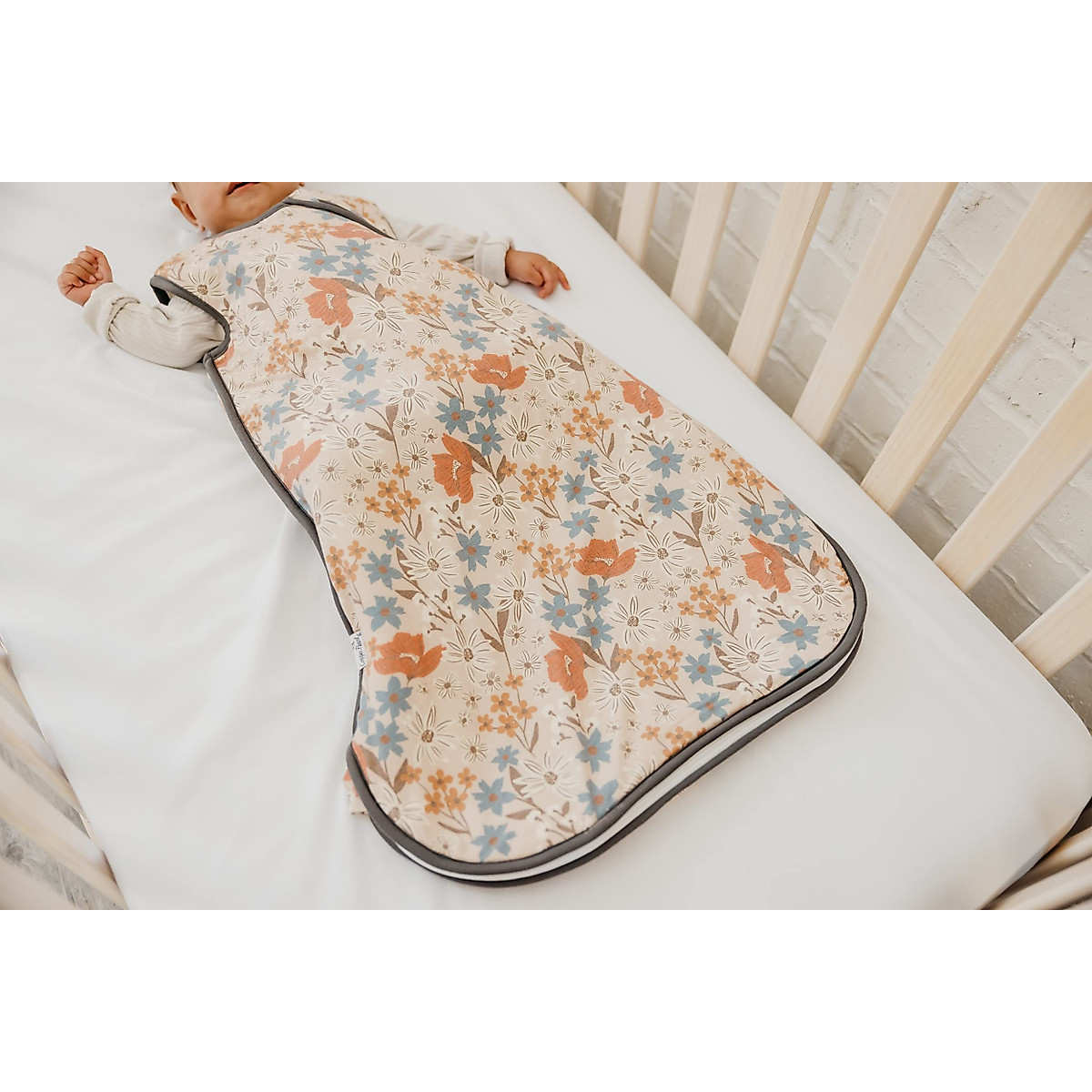 Copper Pearl Sleep Sack: Warm and Cozy Baby Bag in a Variety of Trendy Designs, Safe Alternative to Blankets, Sleeveless Baby Sleep Sack Swaddle Sizes Newborn to 24 Months - Eden