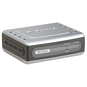 D-Link DP-301U 10/100TX 1-USB Port Print Server