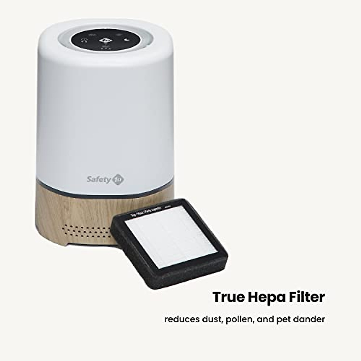 Safety 1st Smart Air Purifier, App Controlled with iOS & Android, White