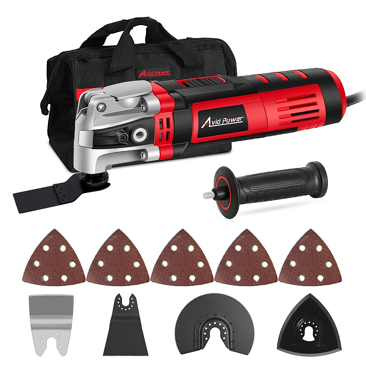 AVID POWER Oscillating Tool Bundle with 7.0A 3000 SPM Jig Saw