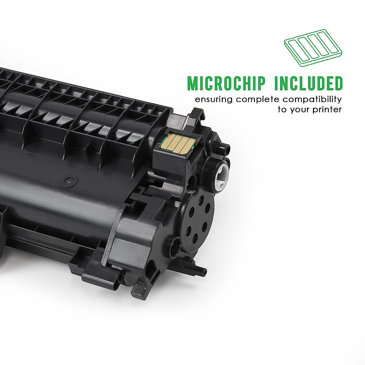 LINKYO Compatible Toner Cartridge Replacement for Brother TN760 TN-760 High Yield TN730 (4-Pack, Design P1)