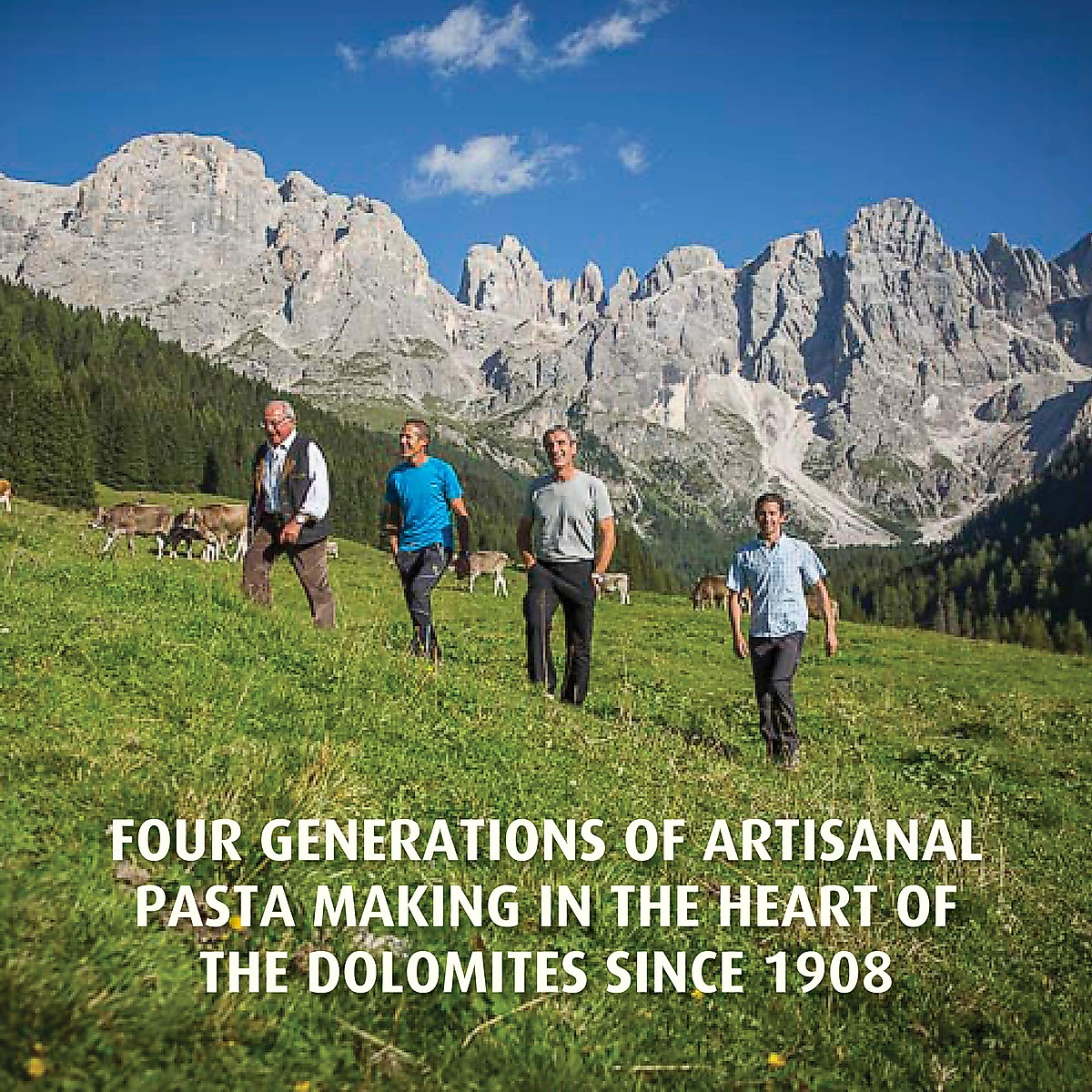 Monograno Felicetti Matt Tagliatelle with Egg Pasta Italian Organic Non-GMO 17.6oz (500g)