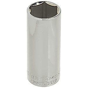 CRAFTSMAN Deep Socket, SAE, 3/8-Inch Drive, 3/4-Inch, 6-Point (CMMT43337)