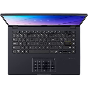 ASUS 2022 14" HD Laptop, Intel Celeron N4020 Processor, 4GB RAM, 64GB eMMC , Webcam, Intel HD Graphics 500, Bluetooth, Windows 11 Home, Peacock Blue, 32GB SnowBell USB Card