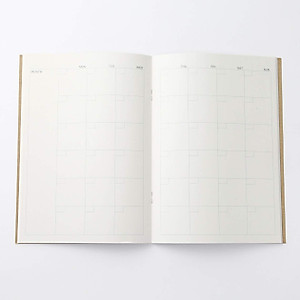 MUJI Planner (Monthly Planner A5 Size)