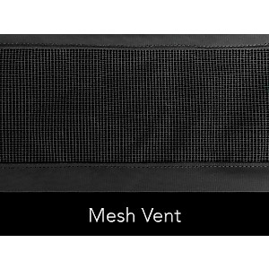 Covermates Kamado Cart Grill Cover - Weather Resistant Outdoor Cover, Protects Big Green Egg Large Table and Round Grills Outdoor, Classic 12-Guage Vinyl, Cart 47W x 28D x 46H, Black