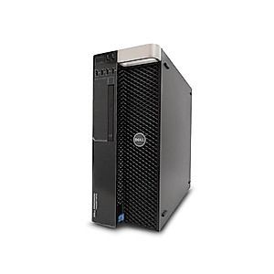 Dell Precision T7810 Workstation, 2X 2.5GHz 12-Core CPU, 256GB DDR4 RAM, 1x 960GB SSD, 1x 12TB SATA, Quadro M5000, Win 10 Pro, 685W PSU (Renewed)