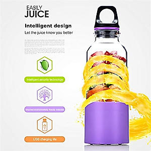 500ml Portable Blender Mini Electric Juicer Cup Orange Maker Smoothie Blender Juice Extractor Vegetables Fruit Mixer