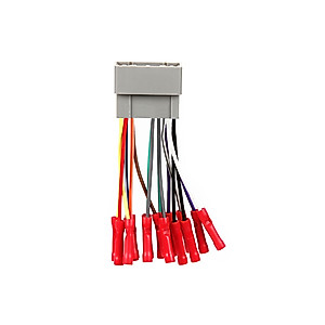 Scosche CR02BCB Compatible with 2002-07 Chrysler, Dodge, Jeep, Plymouth Power/Speaker Connector / Wire Harness for Aftermarket Stereo Installation with Color Coded Wires and Pre-installed Wire Connectors