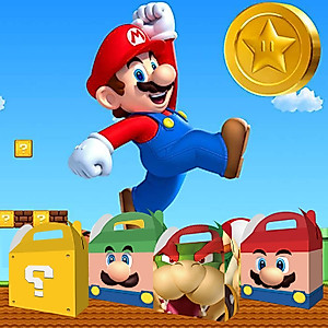 DMHZNB 16 Pcs birthday Party Gift Box,Game party gift box suitable for filling birthday party gift box.